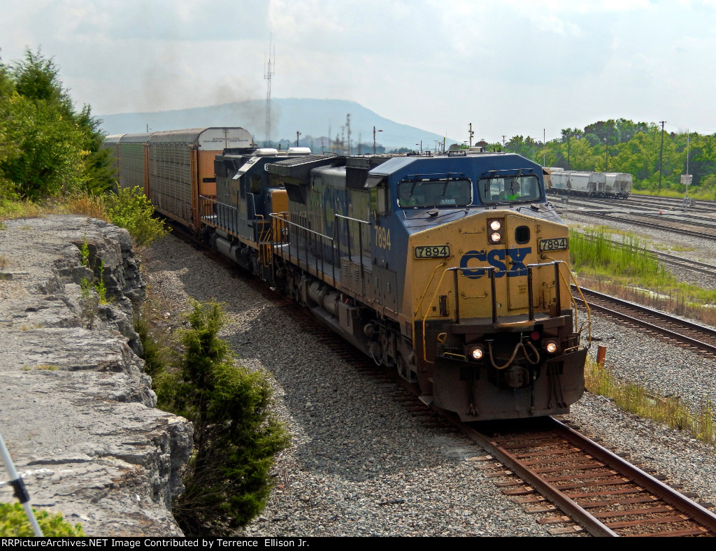 CSX Q237-23 at Coffeys Cliff